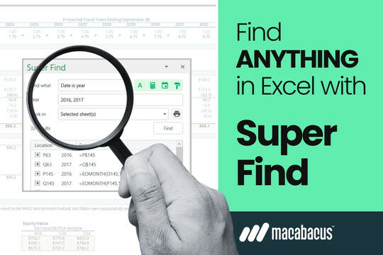 Find And Replace Excel Regex Date Formulas And Formatting Macabacus