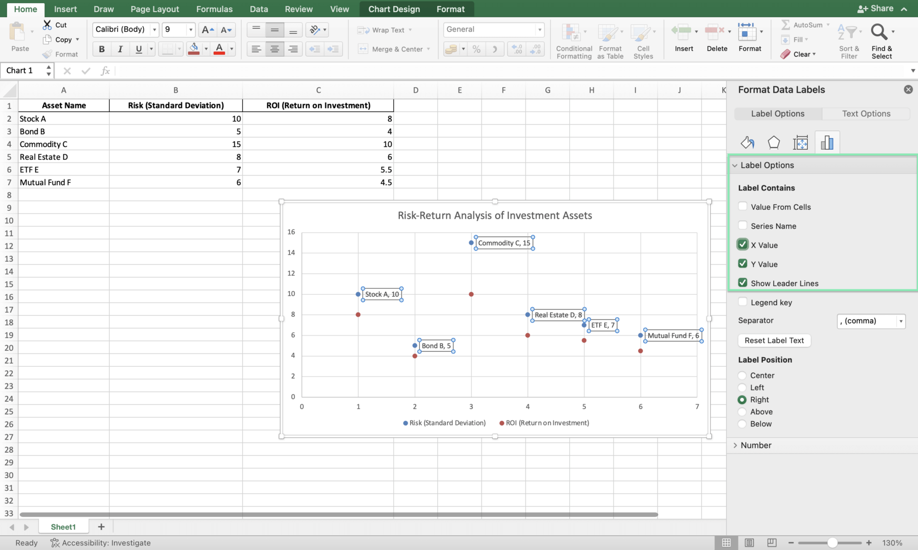 How To Draw Xy Graph In Excel